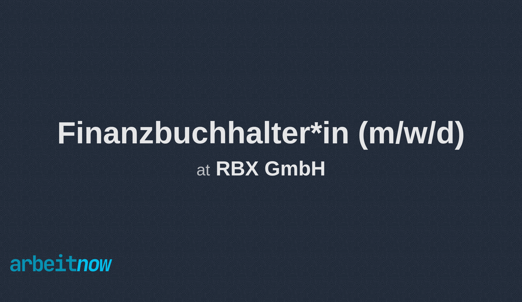 Finanzbuchhalter*in (m/w/d) job at RBX GmbH in Hamburg, HAMBURG