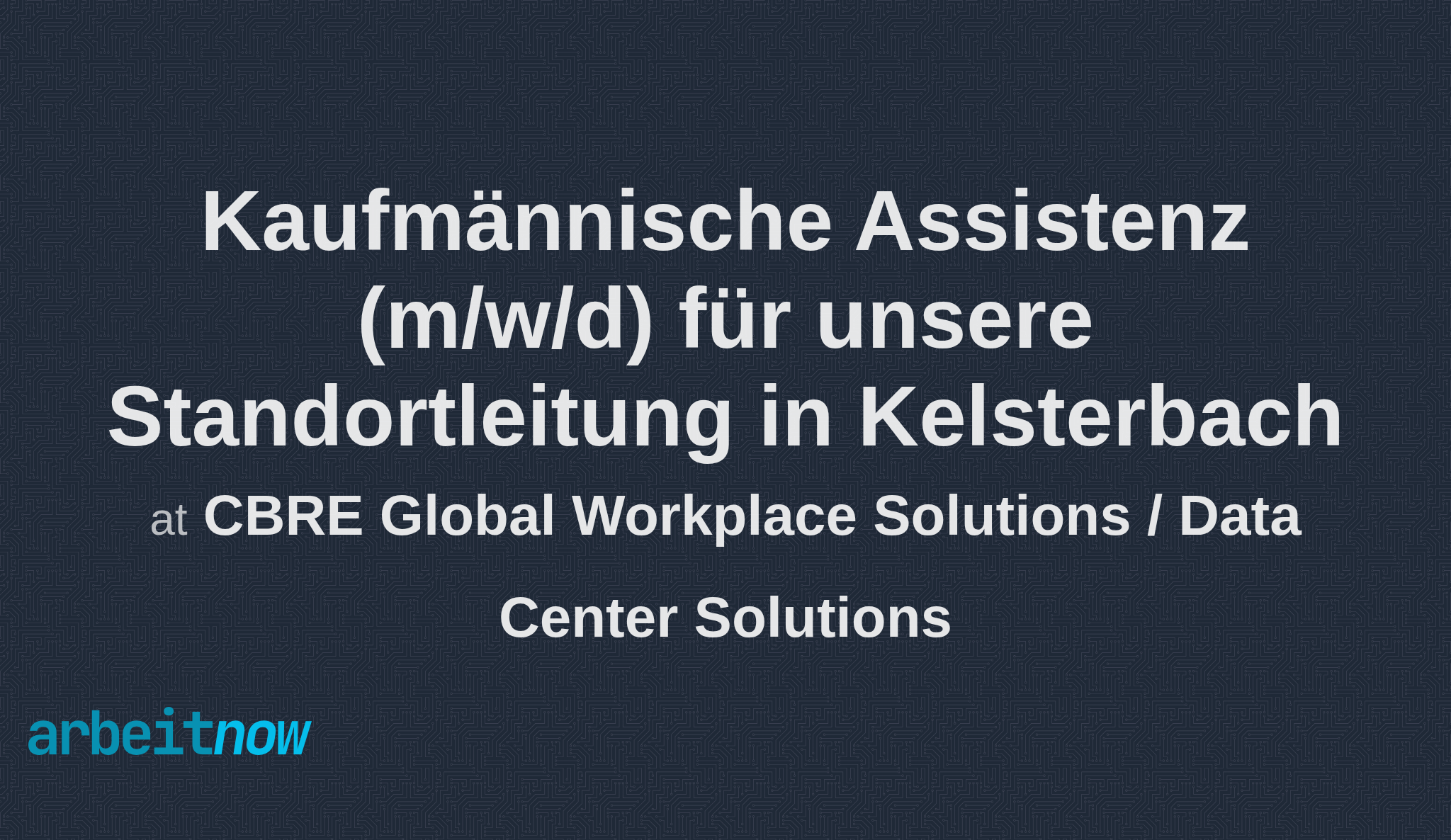 Kaufmännische Assistenz (m/w/d) für unsere Standortleitung in ...